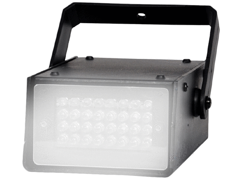 Strobe Light Animation Blured Strobe Lights Iluminating The Ceiling Of